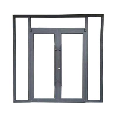 China Modern Design Aluminium Soundproof Frame Spring Door for Push and Pull Opening Method for sale
