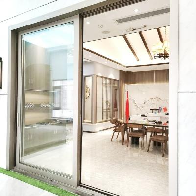 Cina Porta elevatrice e porta scorrevole di alluminio porta scorrevole per esterni in vendita