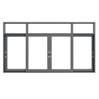 China Windows Double Glazing Sliding Windows with Heat Insulation Coefficient K value ≤2.1 for sale