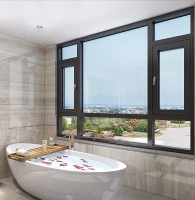 China Modern Design Style SKATE Original Hardware Aluminum Casement Windows for Custom Home for sale