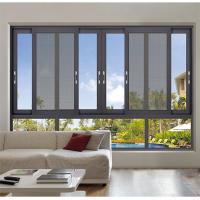 China Balcony Aluminum Sliding Windows with Horizontal Opening Pattern and Customized Design for sale