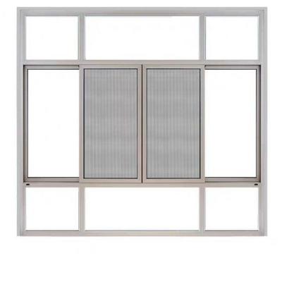 Cina Balcone di alluminio finestre scorrevoli con modello di apertura orizzontale e design personalizzato in vendita