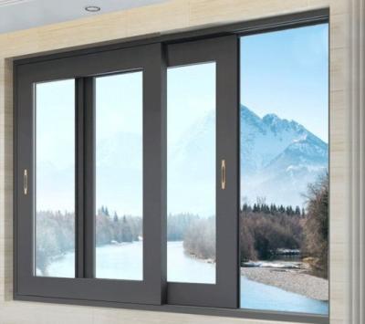 중국 현대 디자인 공기 밀착 수준 8 주택 알루미늄 유리 슬라이딩 창문 저렴한 가격 판매용