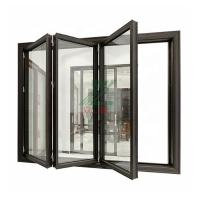 China Window Development Wholesaler Aluminum BI Fold Windows with Horizontal Opening Pattern for sale