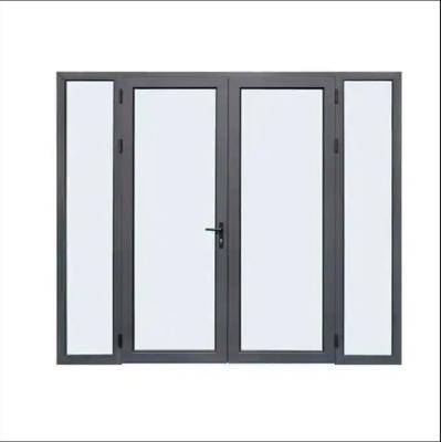 Cina Disegno minimalista porte impermeabili in alluminio per il metodo di apertura swing in vendita