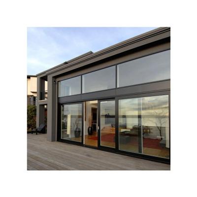 중국 열 차단 알루미늄 합금 두 개의 유리 슬라이딩 문 판매용