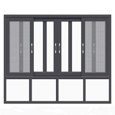 중국 스테인레스 스틸 스크린 넷 알루미늄 열 차단 기술로 슬라이딩 창문 판매용