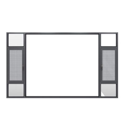 China Casamento de estilo moderno europeo Ventanas de nivel 6 Función de estanqueidad y insonorización en venta