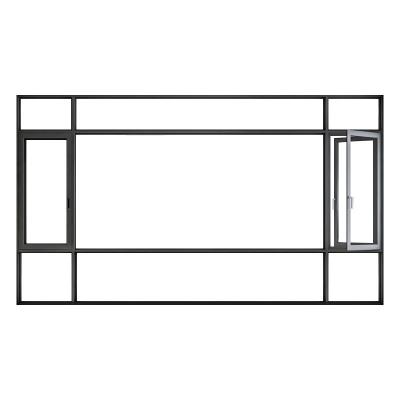 중국 원래 디자인 창문에서 9 레벨의 바람 압력 저항과 침실 Casement 창문 판매용