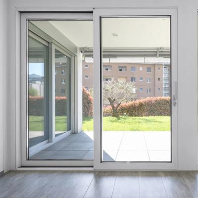 Cina Porta scorrevole larghezza 70 mm a prova di uragano, porta elevatrice e porta scorrevole in alluminio in vendita