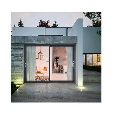 China 10 Sealing Layers Aluminum Sliding Door ISO9001 Certified for Production Capacity for sale