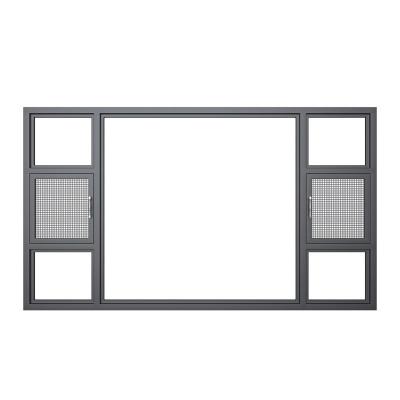 중국 SKATE 75 공기 밀착 수준 8 빌라 주택의 대량 생산을위한 캐시먼트 창문 판매용