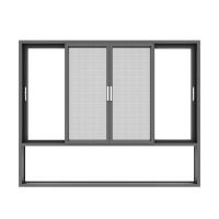 China Soundproofing Function Custom Aluminium Sliding Windows with Tilt and Turn Opening Mode for sale