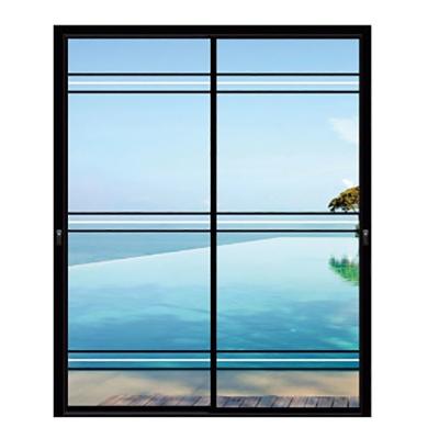 중국 상업 프로젝트 슬라이딩 도어 외부 알루미늄 합금 판매용