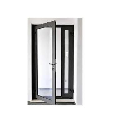 중국 유럽 스타일 알루미늄 합금 캐시먼트 문 미니멀리즘 디자인과 트립렉스 유리 업그레이드 판매용