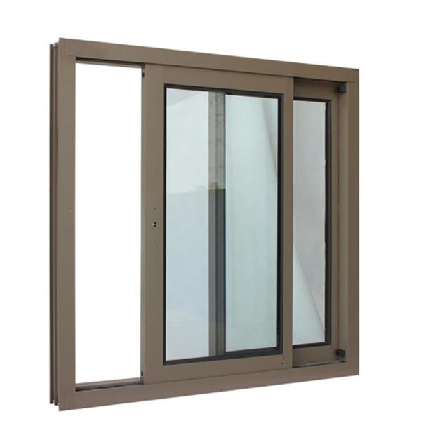 Quality Soundproof Hurricane Impact Thermal Break Double Glazed Aluminium Alloy Sliding for sale