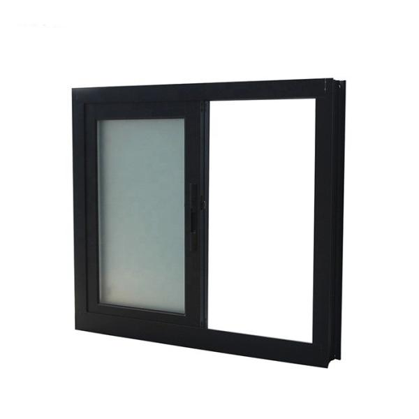 Quality Interior Noiseless Folding Screen Aluminum Sliding Glass Windows with Customized for sale