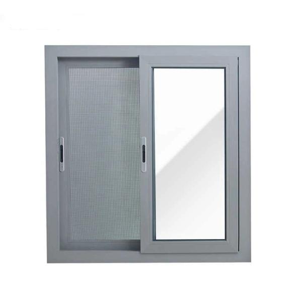 Quality Interior Noiseless Folding Screen Aluminum Sliding Glass Windows with Customized for sale