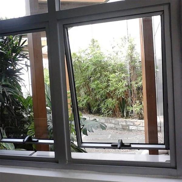 Quality Custom-Made Aluminum Top Hung Home Window with Double Glass and Level 8 Air for sale