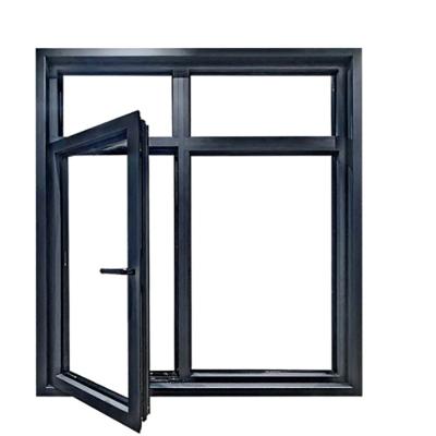 China SKATE-Serie Aluminiumlegierung Winddichte Gehäuse Fenster für Heim- und Gewerbezwecke zu verkaufen