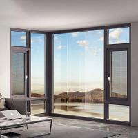 China Modern Design Style Low-E Soundproof Casement Windows For Customization for sale