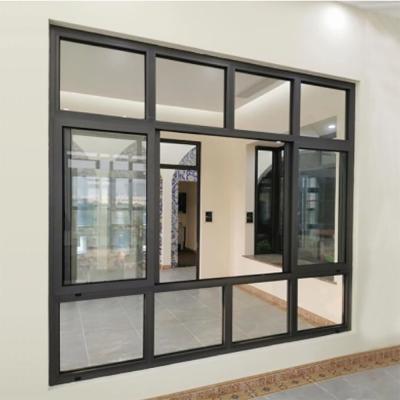China Horizontale Öffnung Aluminiumgehäuse Fenster Schall- und wasserdicht zu verkaufen