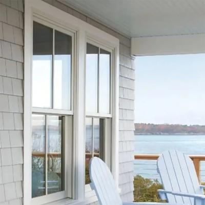 Cina Low E Double Glazed SKATE Double Hang Windows Isolamento termico e standard australiano in vendita