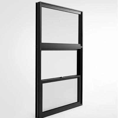Cina Low E Double Glazed SKATE Double Hang Windows Isolamento termico e standard australiano in vendita
