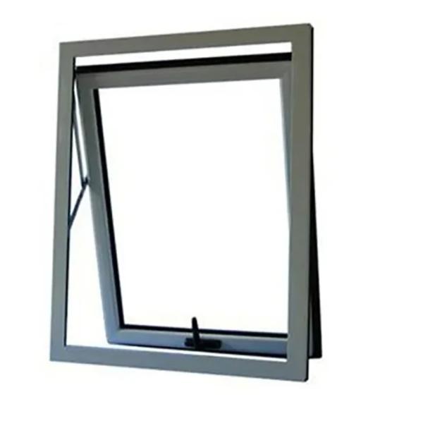 Quality Aluminum Alloy Frame European Style Awning Windows With High Wind Pressure for sale