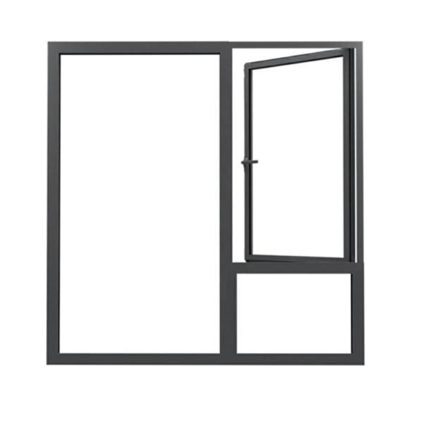 Quality Aluminum Alloy Frame European Style Awning Windows With High Wind Pressure for sale