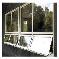 China ISO9001 Customize Fixed Glass Waterproof Awning Windows With Screen for sale