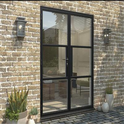 Cina Porta insonorizzata in cassa di alluminio per eleganti patio in vendita