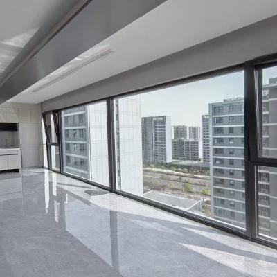 Cina Finestre in alluminio Ordine all'ingrosso Finestra a battente in lega di alluminio con vetro e verniciatura a polvere in vendita