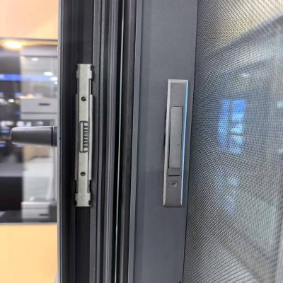 Cina SKATE Finestra scorrevole in alluminio a apertura liscia con funzionamento silenzioso per piccoli spazi in vendita