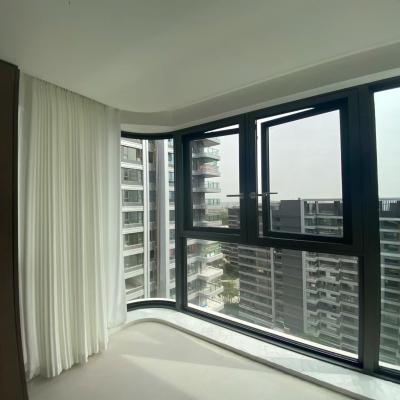 China Wholesale Affordable Aluminum Double Glazed Casement Window with Multi-point locking system for sale