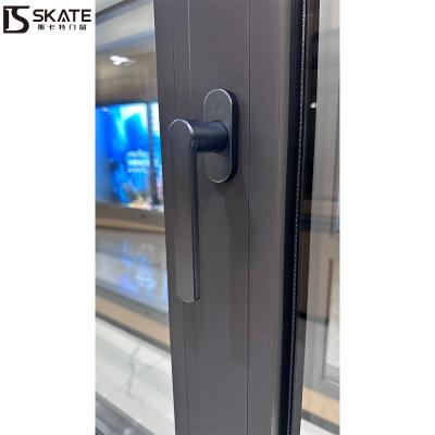 China Modern Design 3 Track Sliding Window with Handle Lock and Mesh Screen for Kitchen & Houses for sale