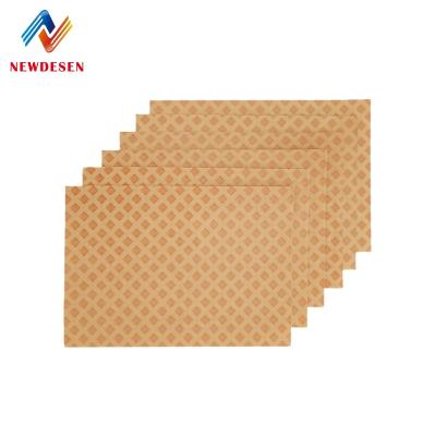 China Brown Electrical Diamond Dotted DDP Insulating Press Paper for sale