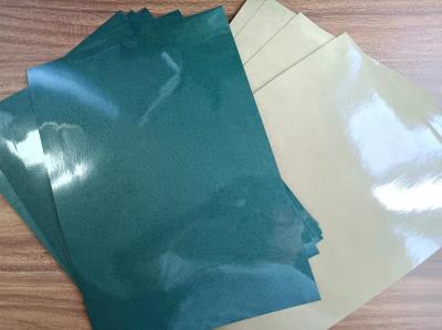 China Blue/Green/Cyan/Brown 6520 amp 6521 Polyester Film Insulation Paper for sale