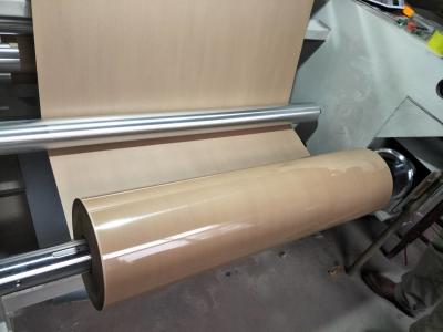 China FLEXIBLE COMPOSITE INSULATING PAPER 6521 NATURE PRESSPAPER WITH POLYESTER FILM for sale