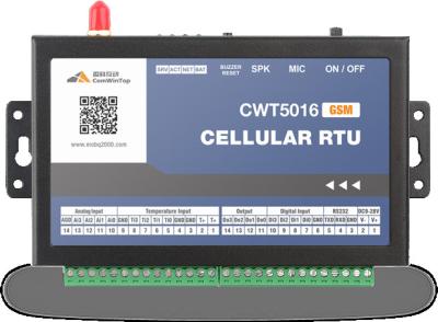 China Internal backup battery operated 3G/4G Module GSM temperature freezer alarm controller for sale