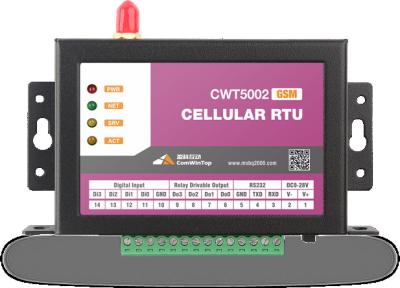 China 4G LTE Version gsm wireless Modbus Rtu controller for remote reply outout, rs232, rs485 for sale