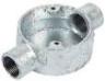China Wall mounted Electrical HDG Galvanized Iron Conduit Box for sale