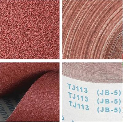 Cina la carta vetrata di lucidatura di legno di 75x533mm allaccia l'ossido di alluminio la X - il panno 3x21inch in vendita