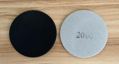 中国 Abralonの泡パッドのホック及びループ6inch 150mmを磨くSuperfine生地の泡ディスク 販売のため