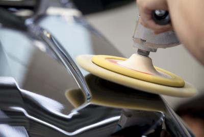 Cina Tampone in schiuma superfine per la rimozione dei graffi 15,2 cm grana 1000 - 8000 Hookit Trizact in vendita