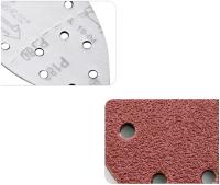 China 100pcs Triangular Sanding Pads Hook And Loop Sanding Sheet For Wood for sale