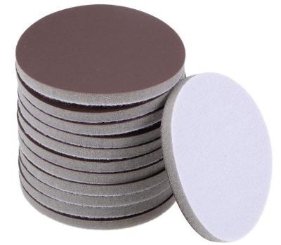 China Soft Wet Reusable Flexible Sanding Sponge Pads Hook Loop And Foam Discs for sale