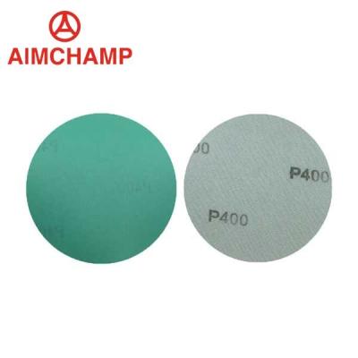 China Sanding Disc Hook And Loop Sanding Disc Sandpaper Disc 5 Inch 125mm Green for sale