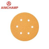 China PSA Sandpaper Round Sanding Disc Hook And Loop Orbital for sale