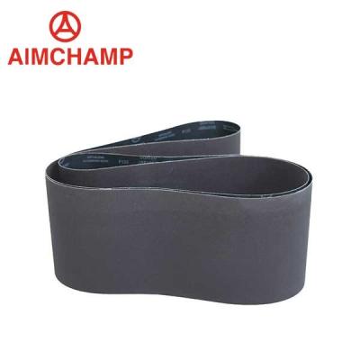 Cina Cinghia d'insabbiamento del panno abrasivo del nastro abrasivo del metallo del rotolo della cinghia del panno della cinghia in vendita
